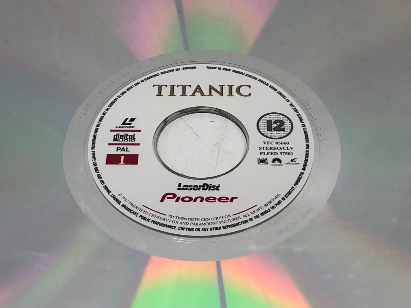 Titanic Laser Disc