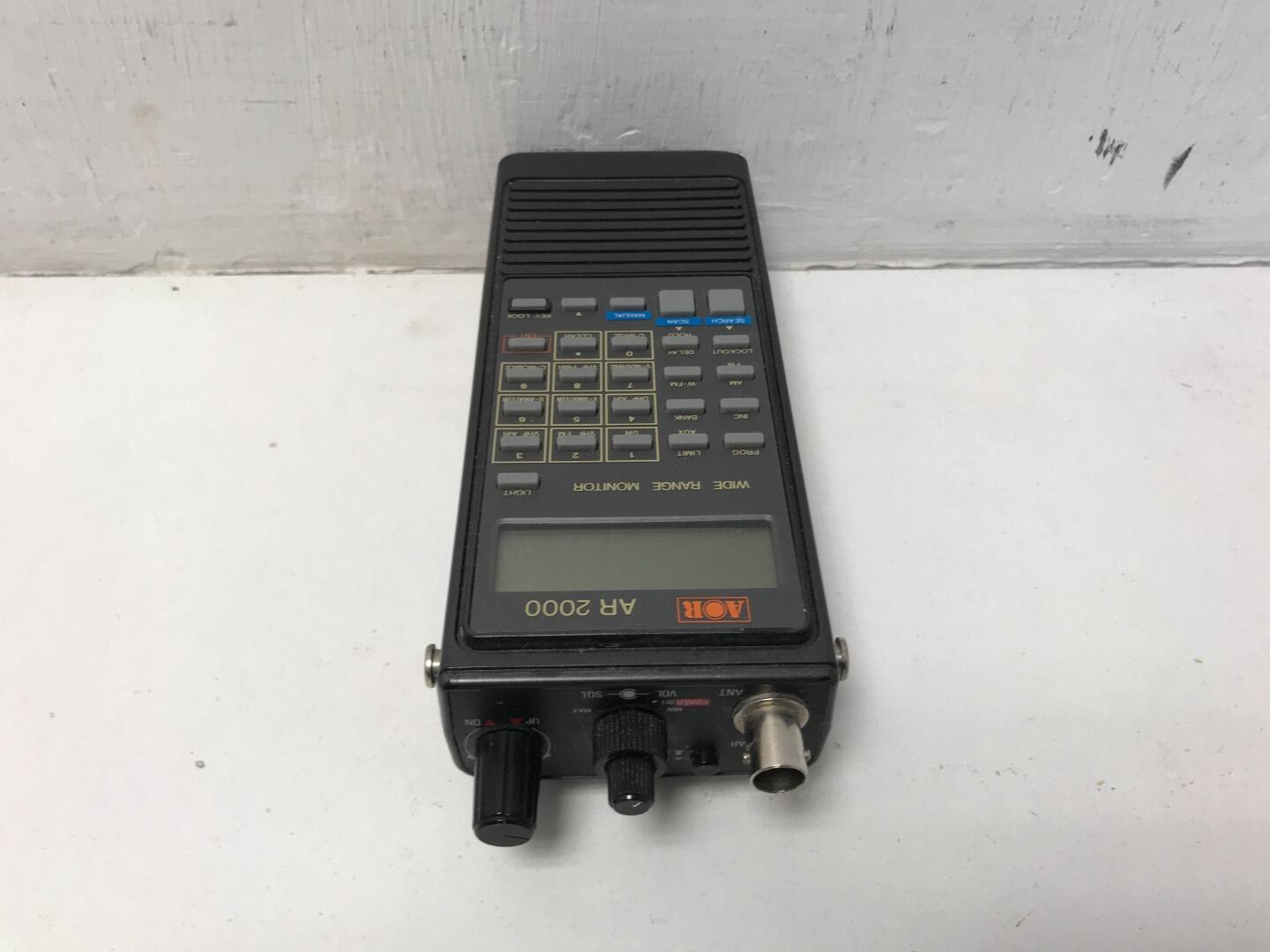 Vintage Sony AIR-7 Air Band/FM/AM PLL Synthesized Receiver and AOR ...