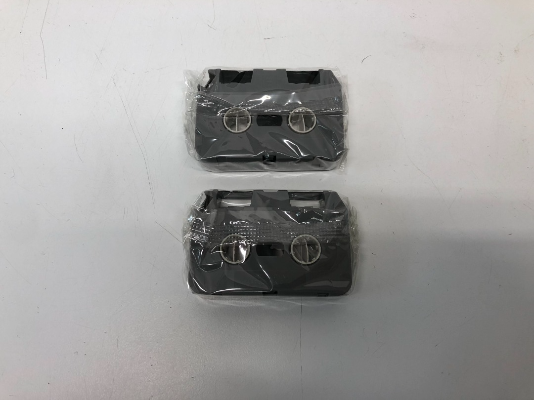 Sharp ZX-2TM1BK Single Strike Ribbon Cassette Twin Pack for Font Writers