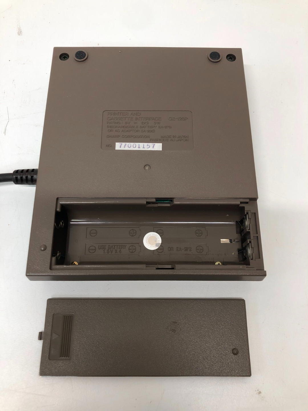 Sharp CE-126P Printer & Cassette Interface