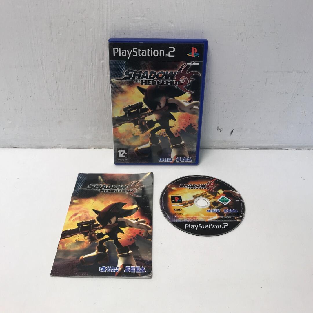 Shadow the Hedgehog PS2 Game - Spanish Cover