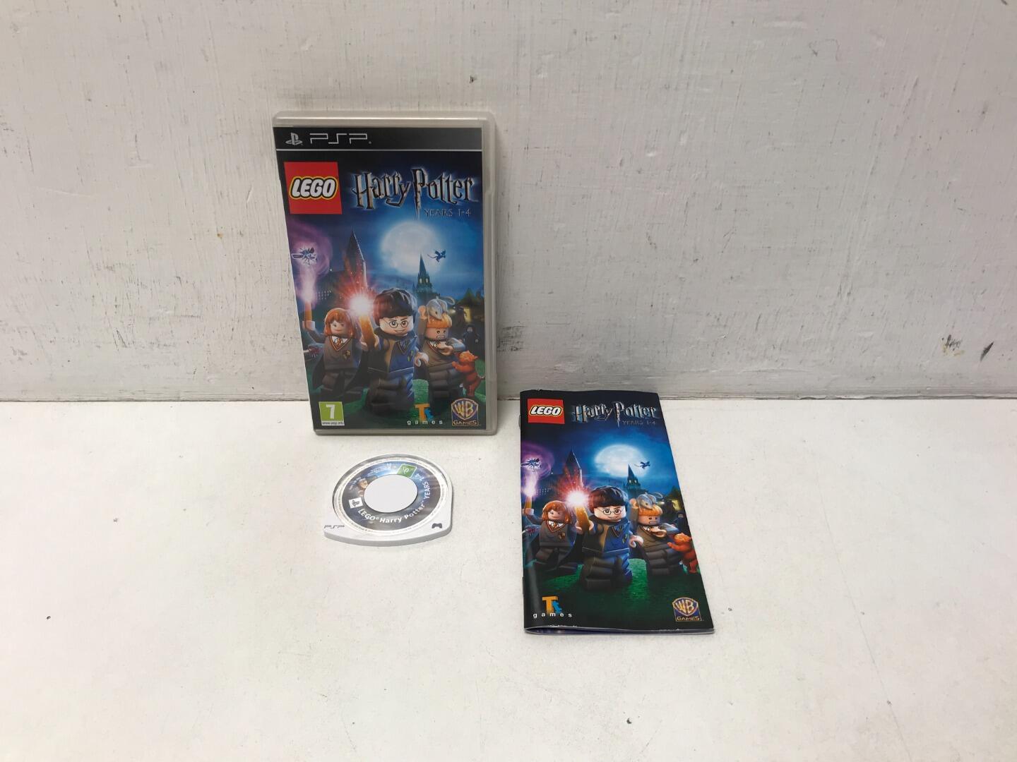 Lego Harry Potter Years 1-4 PSP Game