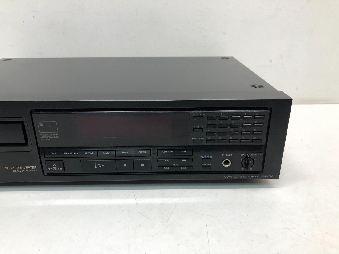 Sony CDP-790 Compact Disc Player