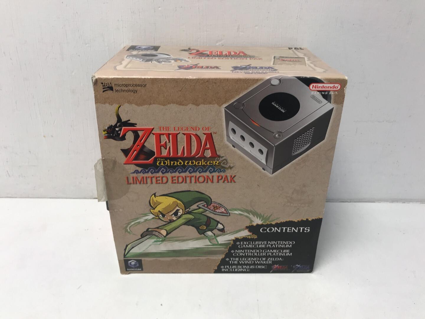 Nintendo Gamecube Zelda Limited Edition Console Box