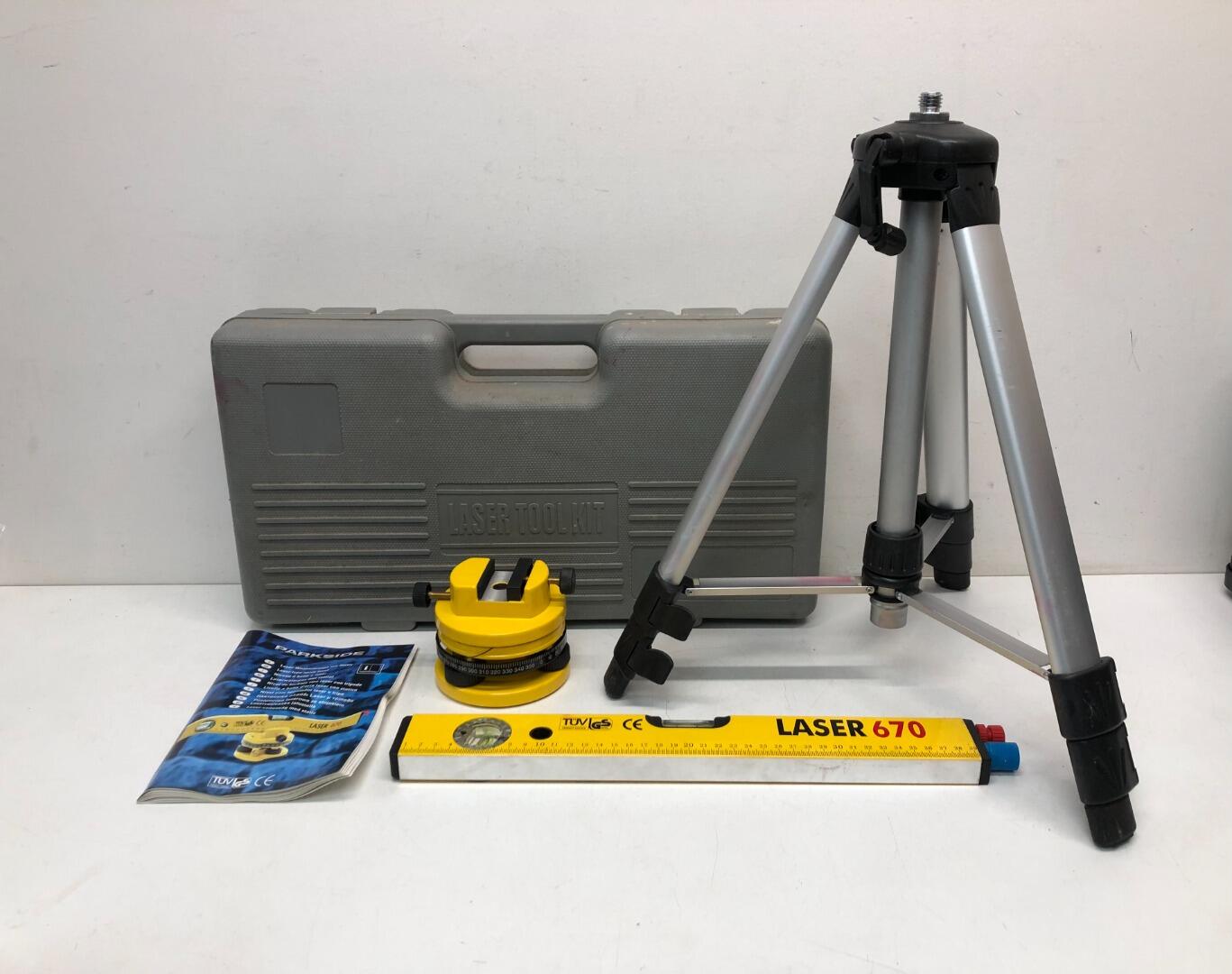 Parkside 670 Laser Level Kit