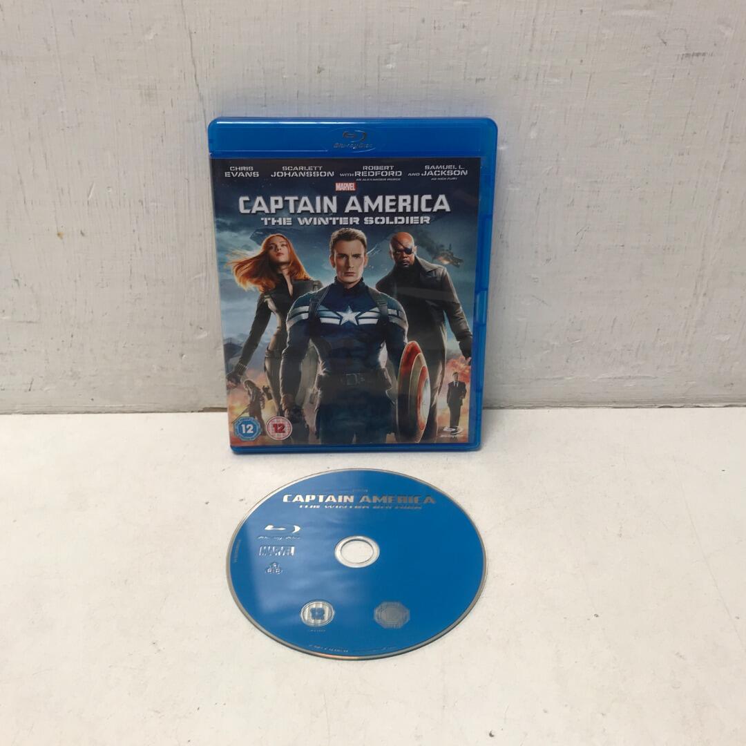 Captain America: The Winter Soldier Blu Ray