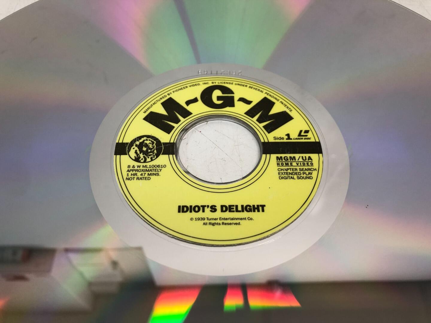 Idiot's Delight Extended Play Laser Disc