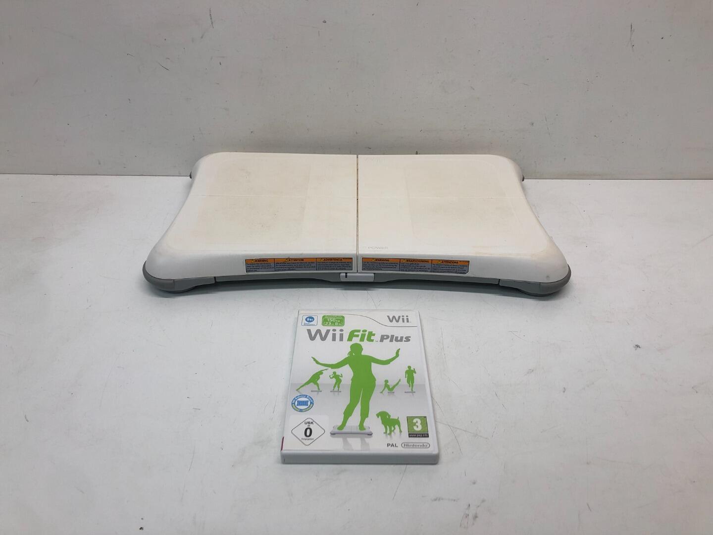 Nintendo Wii Balance Board and Nintendo Wii Fit Plus Game