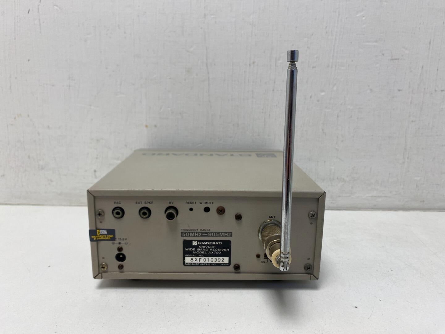 Standard AX700 Wide Band Receiver