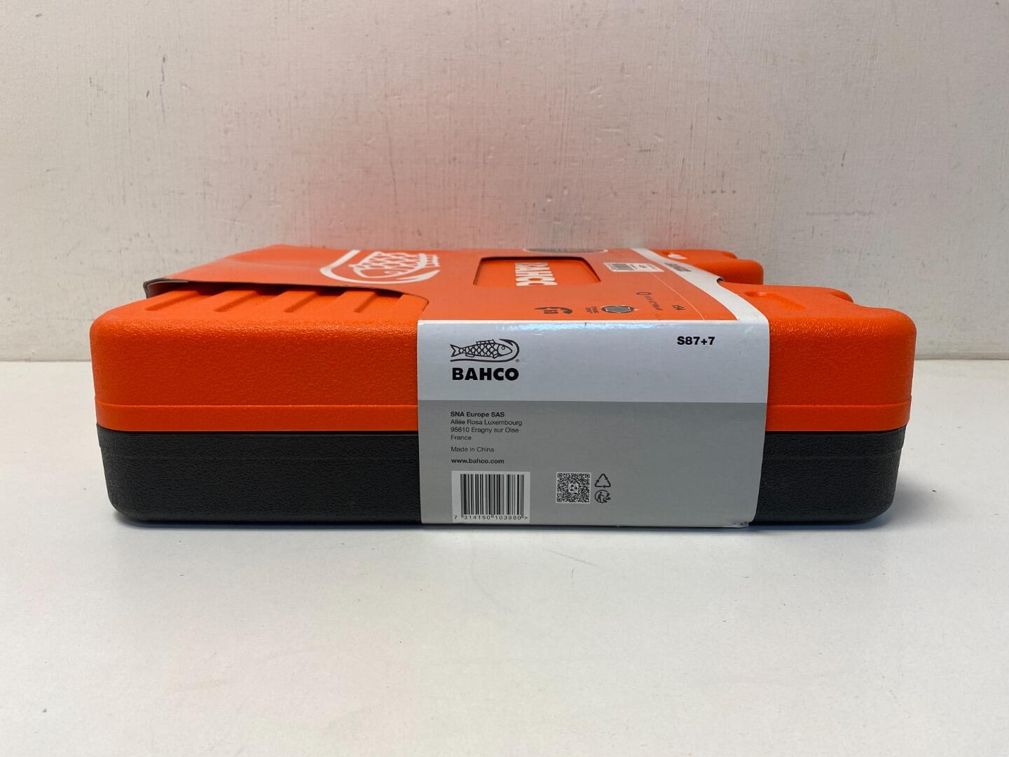 Bahco S87+7 Socket & Spanner Set