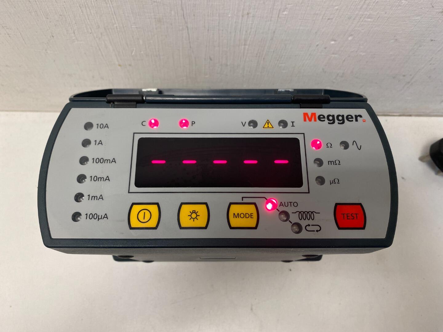 Megger DLRO-10 Digital Low Resistance Ohmmeter (untested)