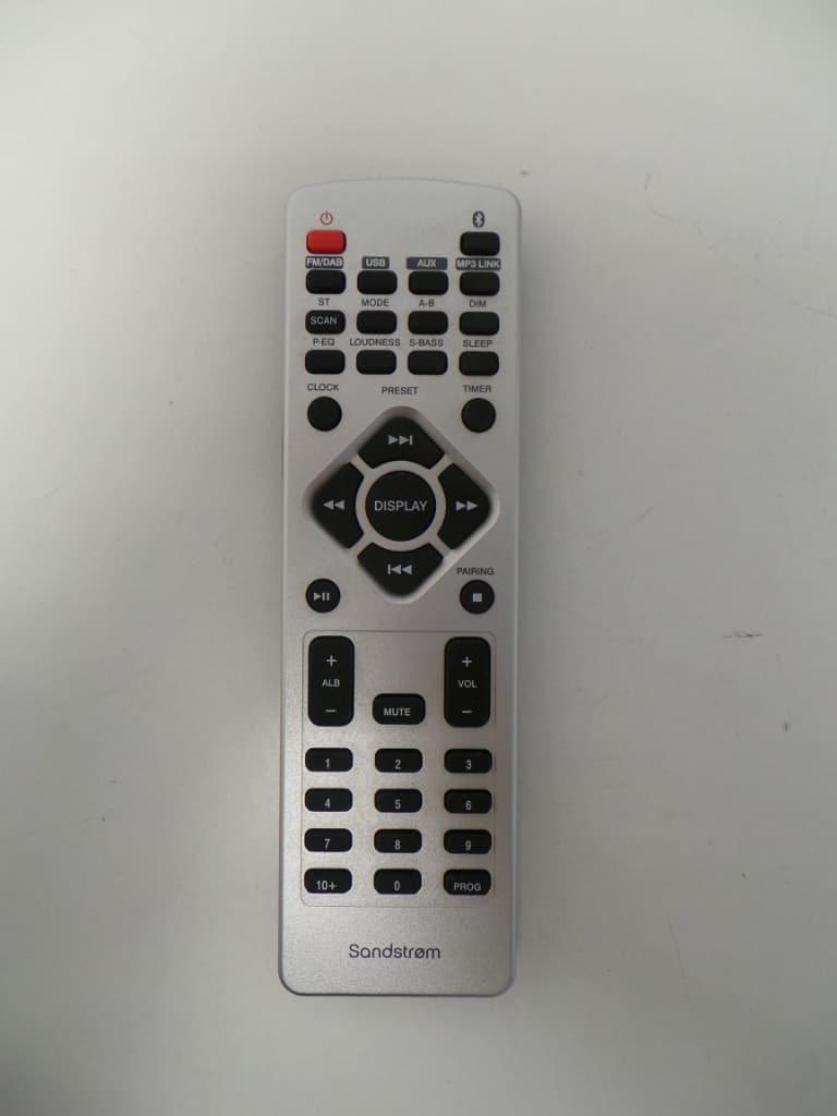 Sandstrom SDBXHFB13 Bluetooth DAB Micro HiFi System