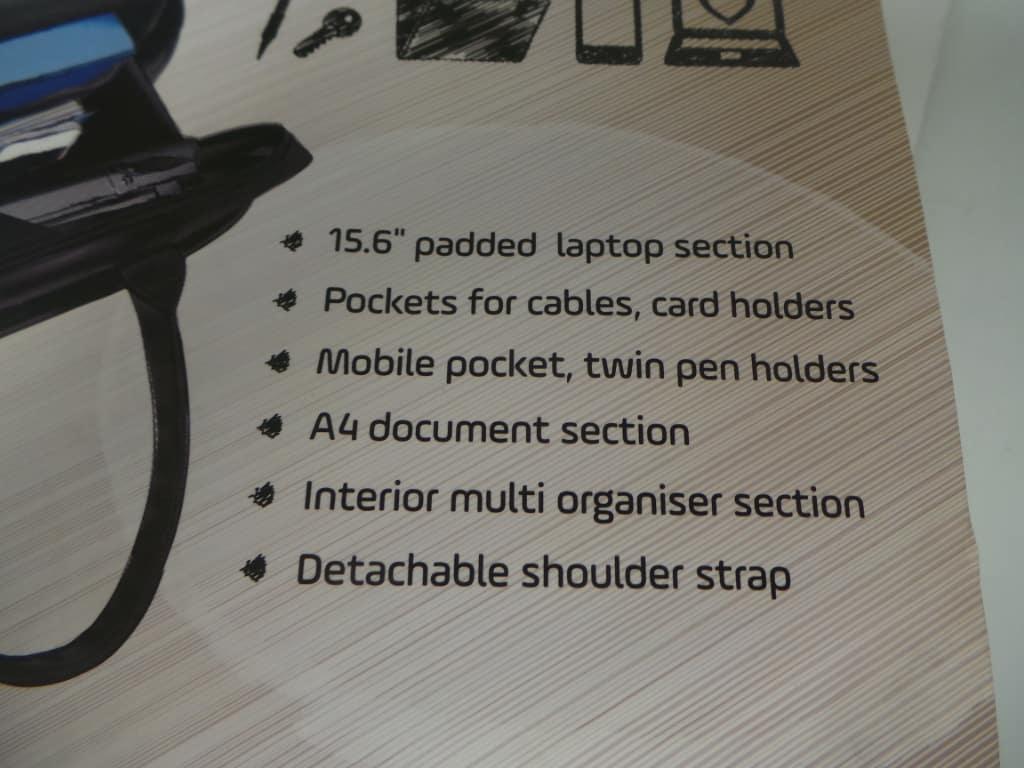 Luca Bocelli Ultimate Work Laptop Bag