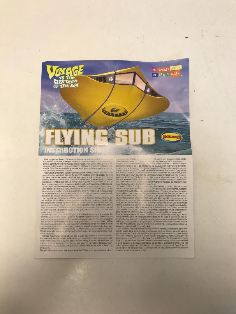 Voyage to the Bottom of the Sea Flying Sub by Moebius