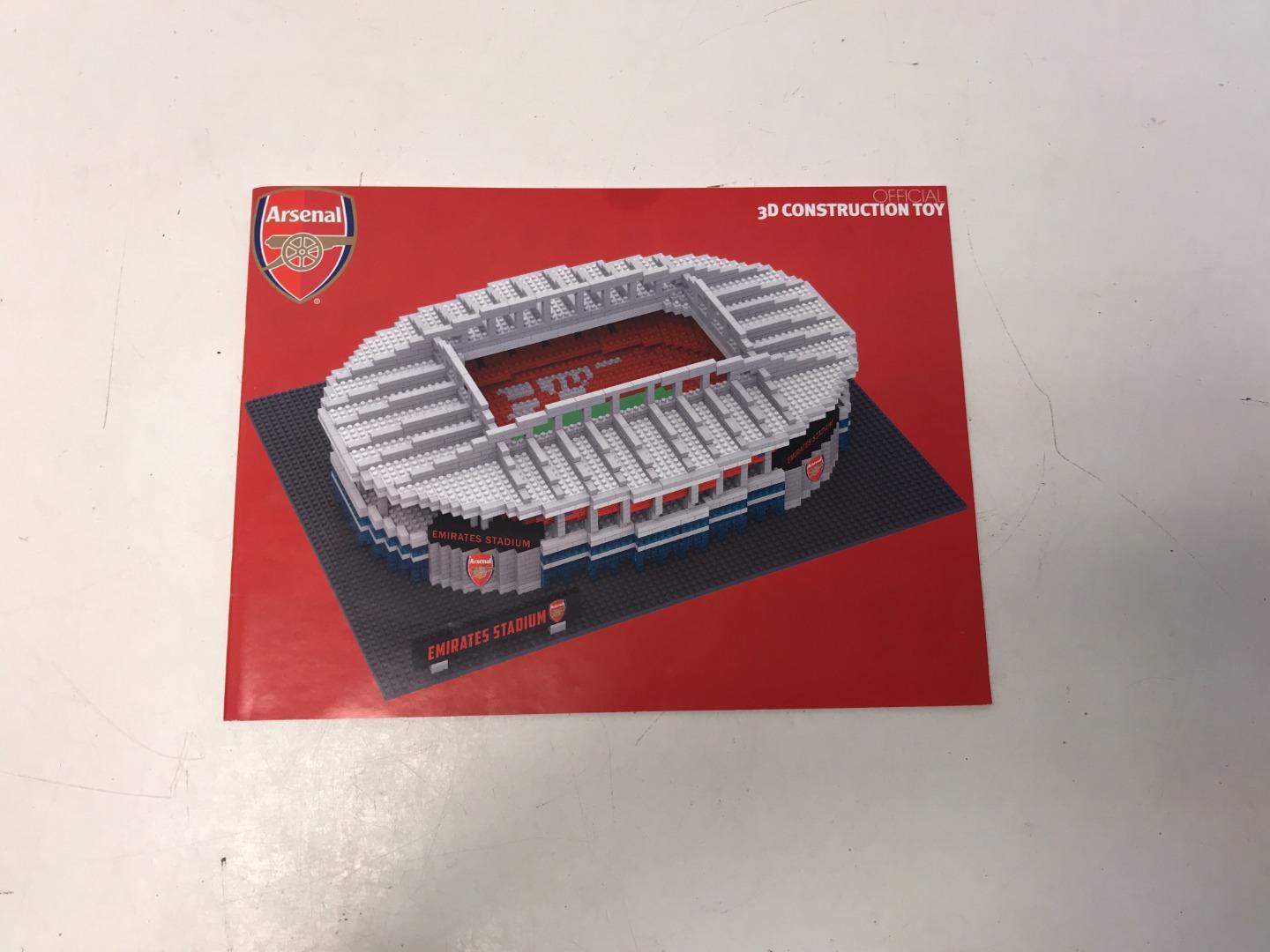 Arsenal Emirates Stadium 3D Construction Set