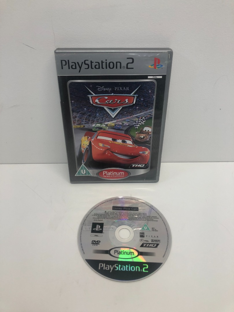 Disney Pixar Cars Platinum PS2 Game