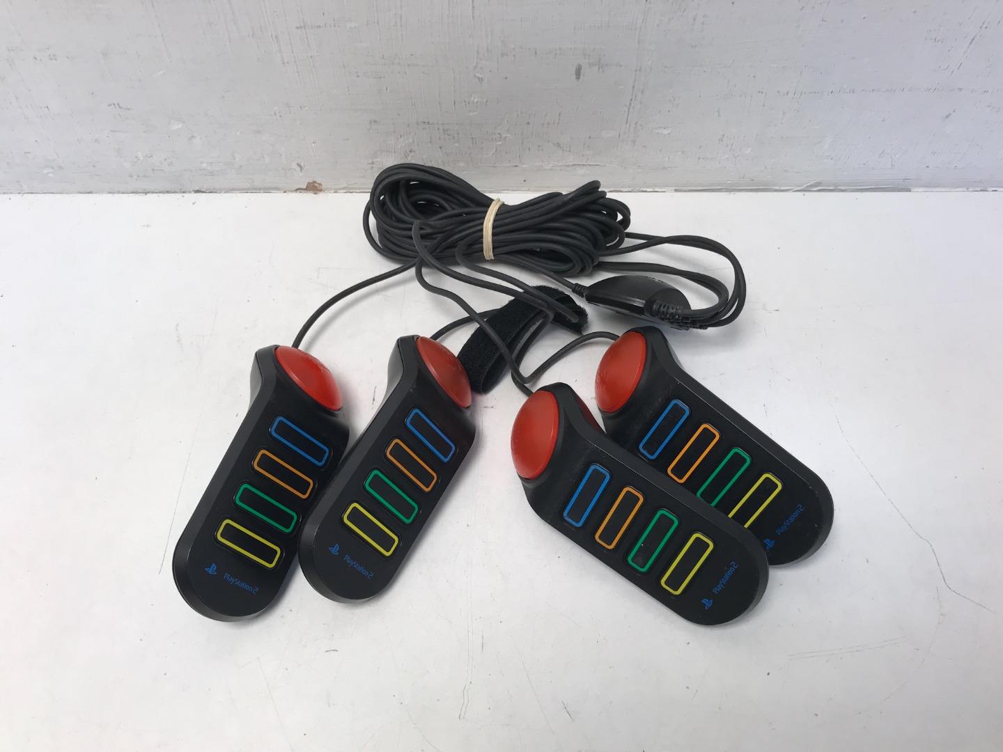 Buzz Junior Jungle Party PS2 Game and 4 Wired Buzzers