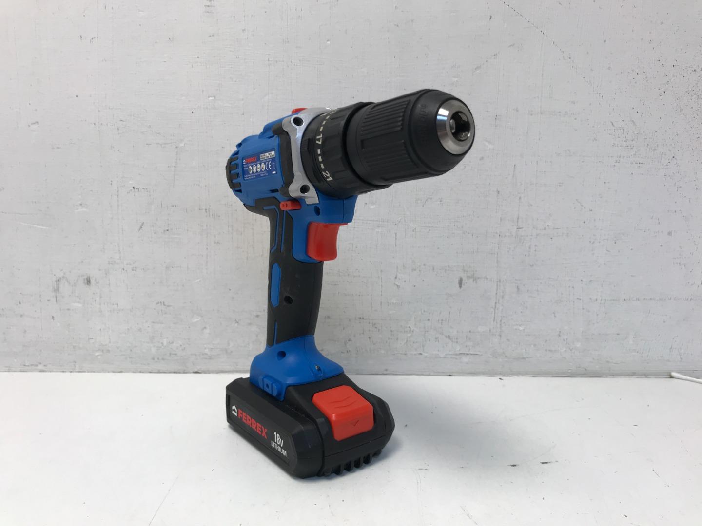 Ferrex CD1218W.2 18V Cordless Hammer Drill