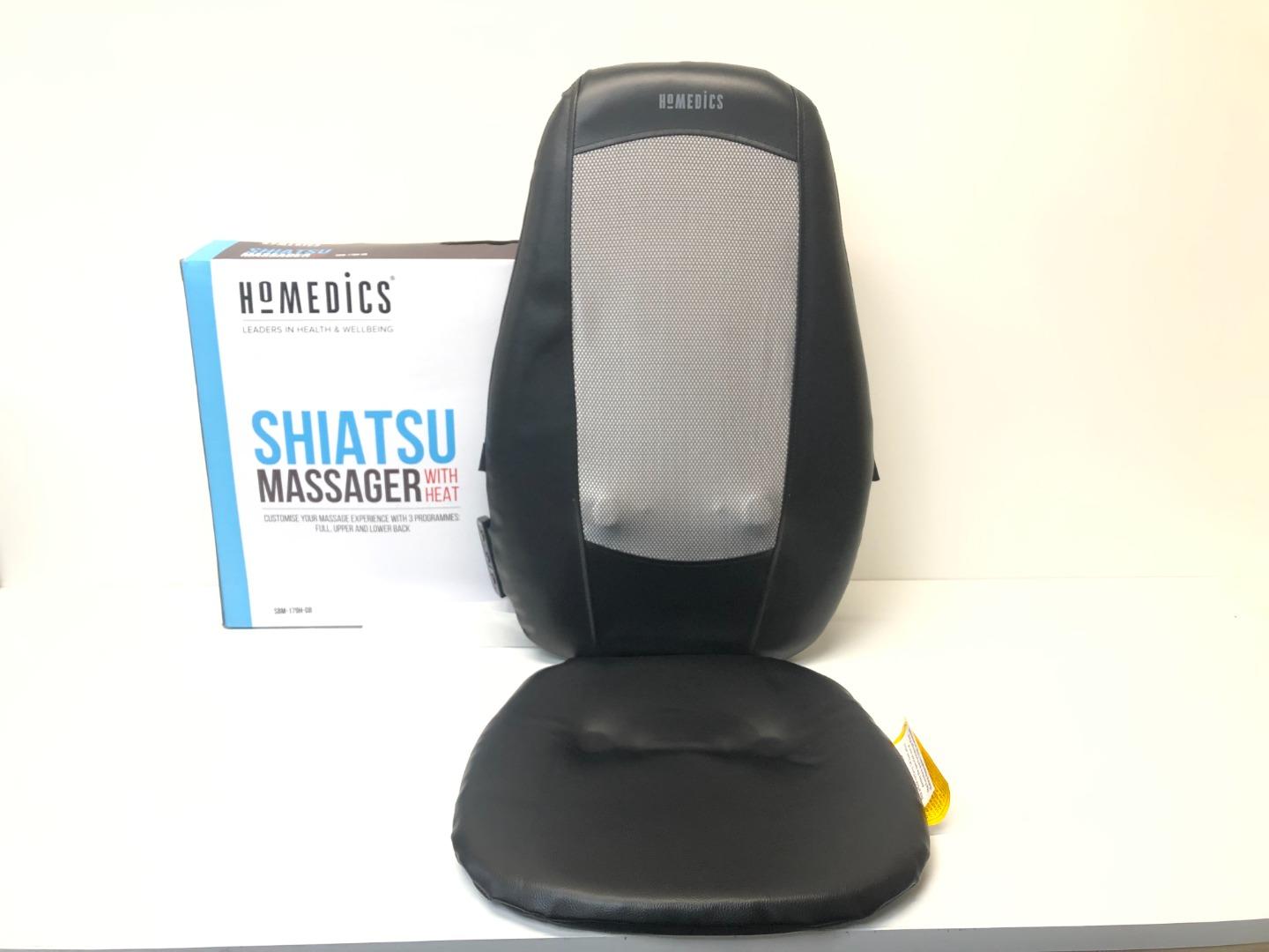 Homedics Sbm 179h Shiatsu Massager With Heat