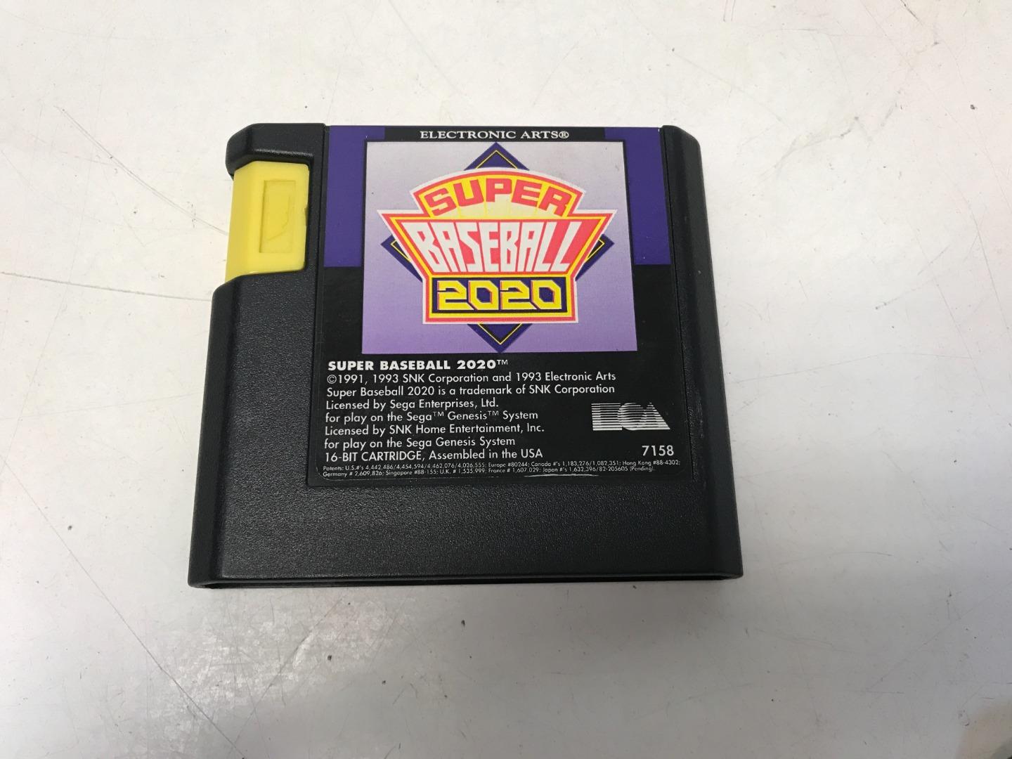 Super Baseball 2020 Sega Mega Drive Game