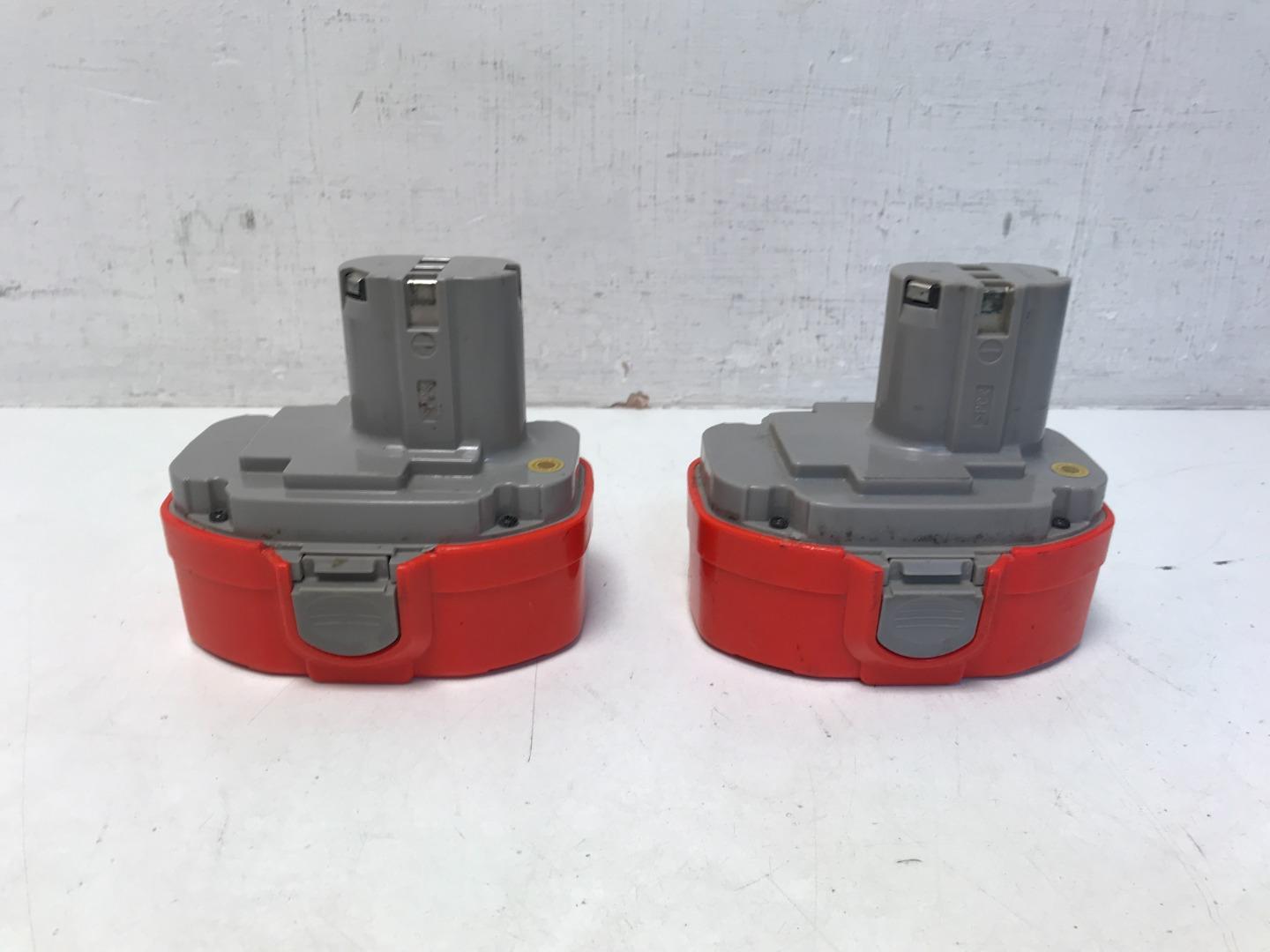 Makita DC1804T Battery Charger with 2 Batteries