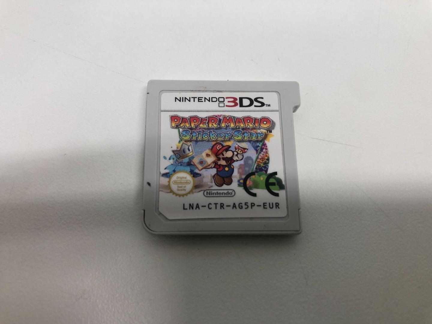 Paper Mario Sticker Star Nintendo 3DS game