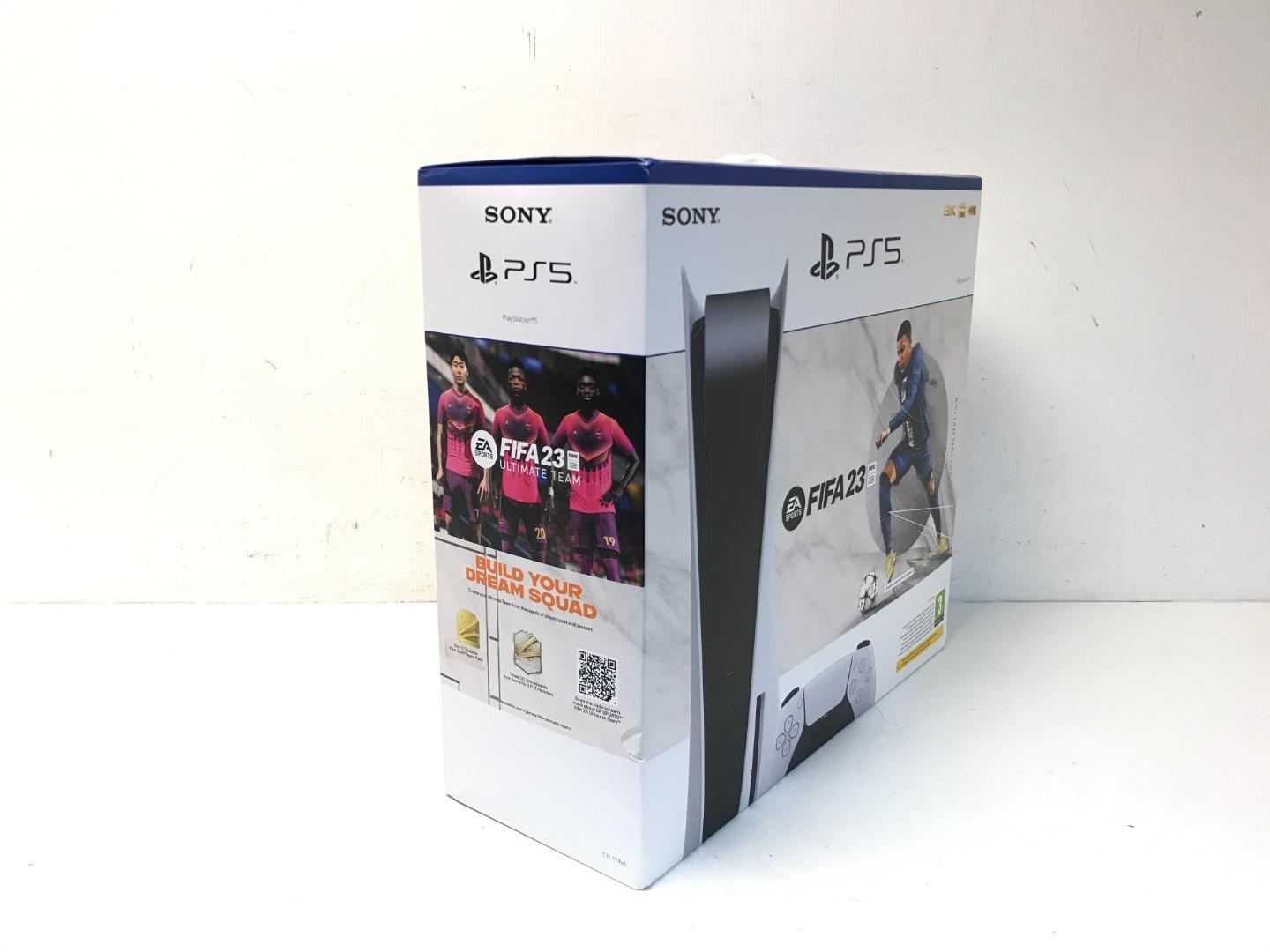Sony PS5 Disc Console with FIFA 23