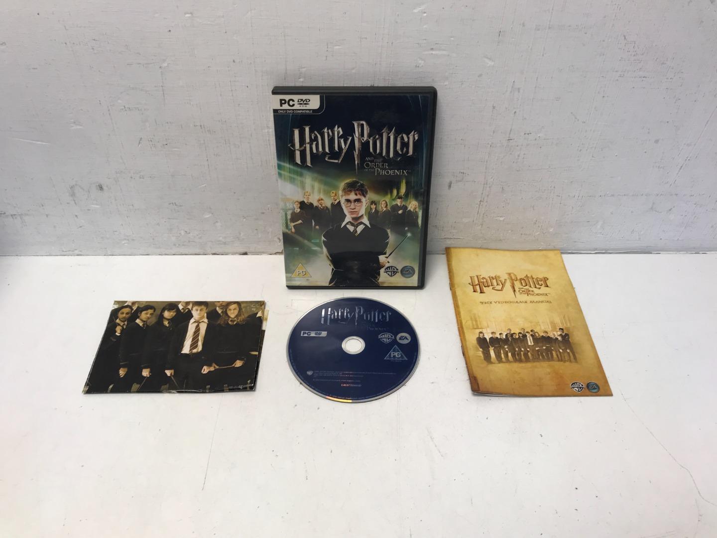 Harry Potter and the Order of the Phoenix PC Game with Map