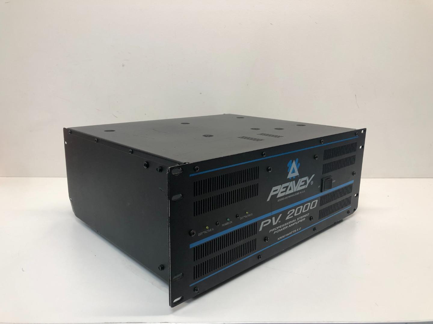 Peavey PV-2000 Professional Stereo Power Amplifier - Collection Only