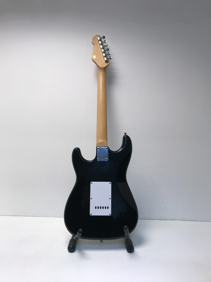 Encore Black Stratocaster Electric Guitar