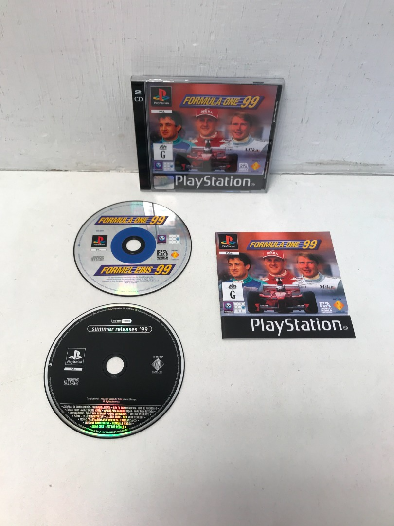 Formula One 99 PS1 Game