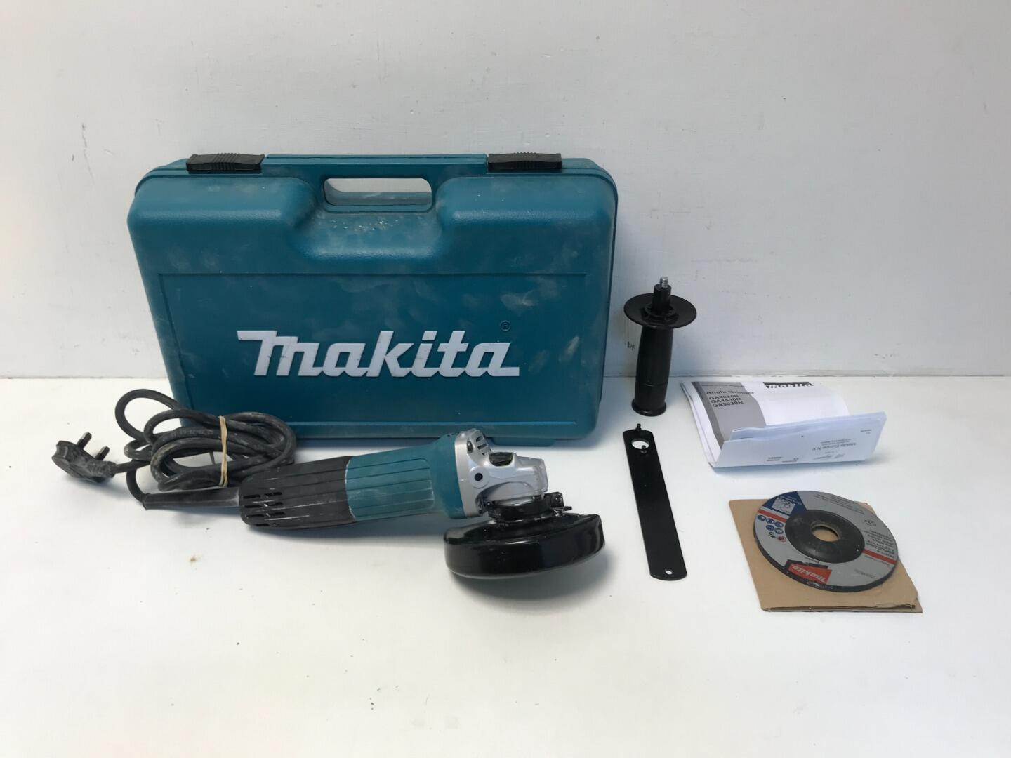 Makita GA4530R 240V 115mm Angle Grinder
