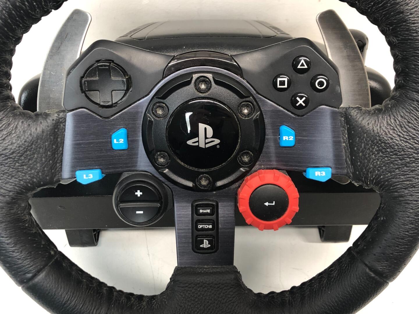 Logitech G29 Driving Force Steering Wheel, Pedals & Shifter for PS5 ...