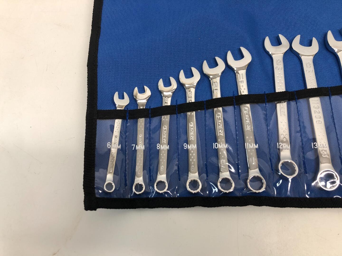 Expert by Facom 18 Piece Combination Spanner Set with Tool Roll