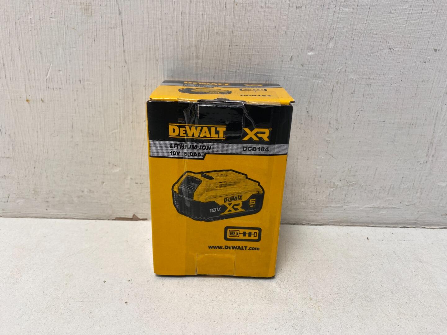 DeWalt DCB184 18V XR Lithium Ion Battery
