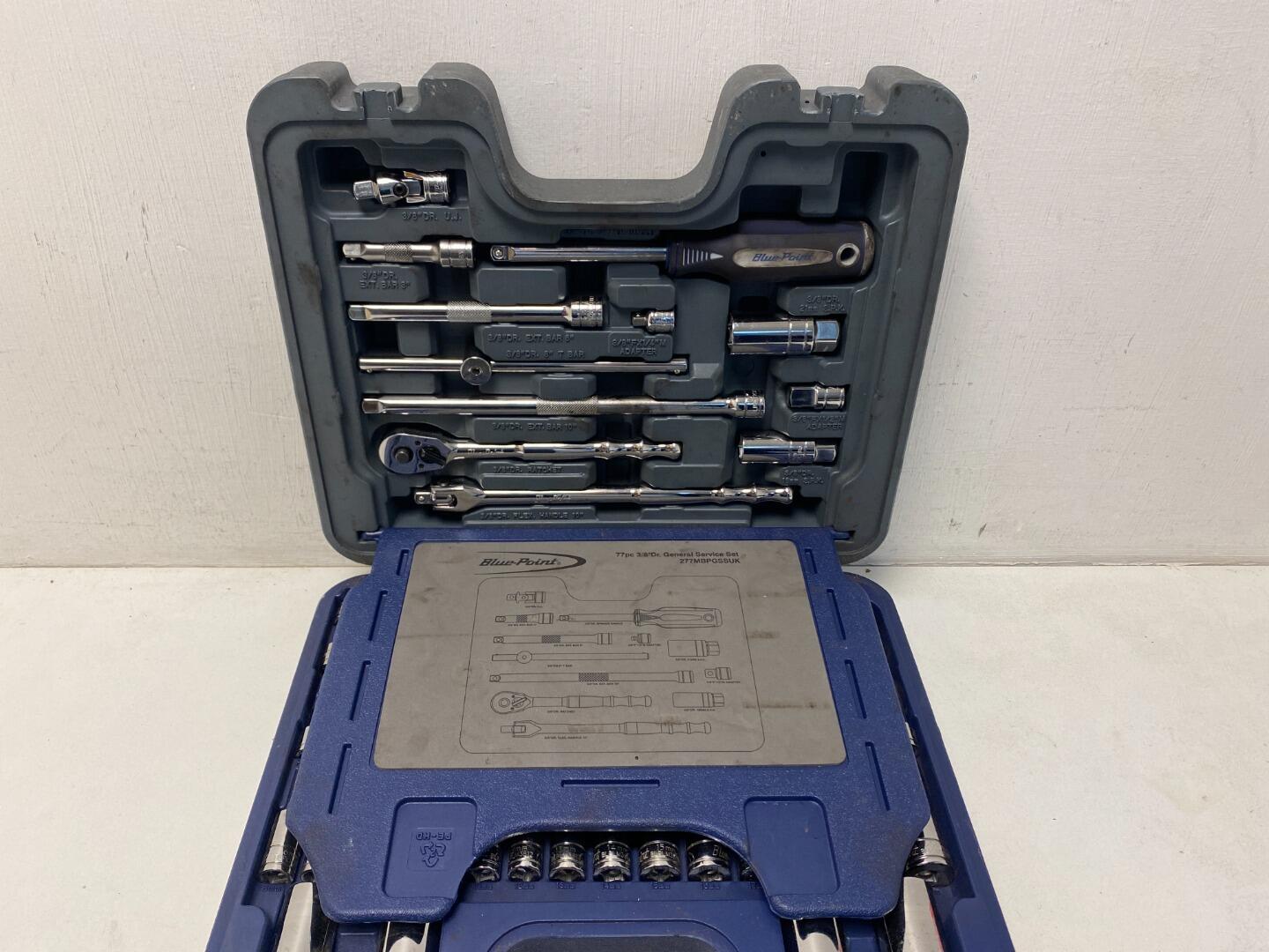 Blue Point 277MBPGSSUK 77 Pc 3/8'' Drive General Service Set