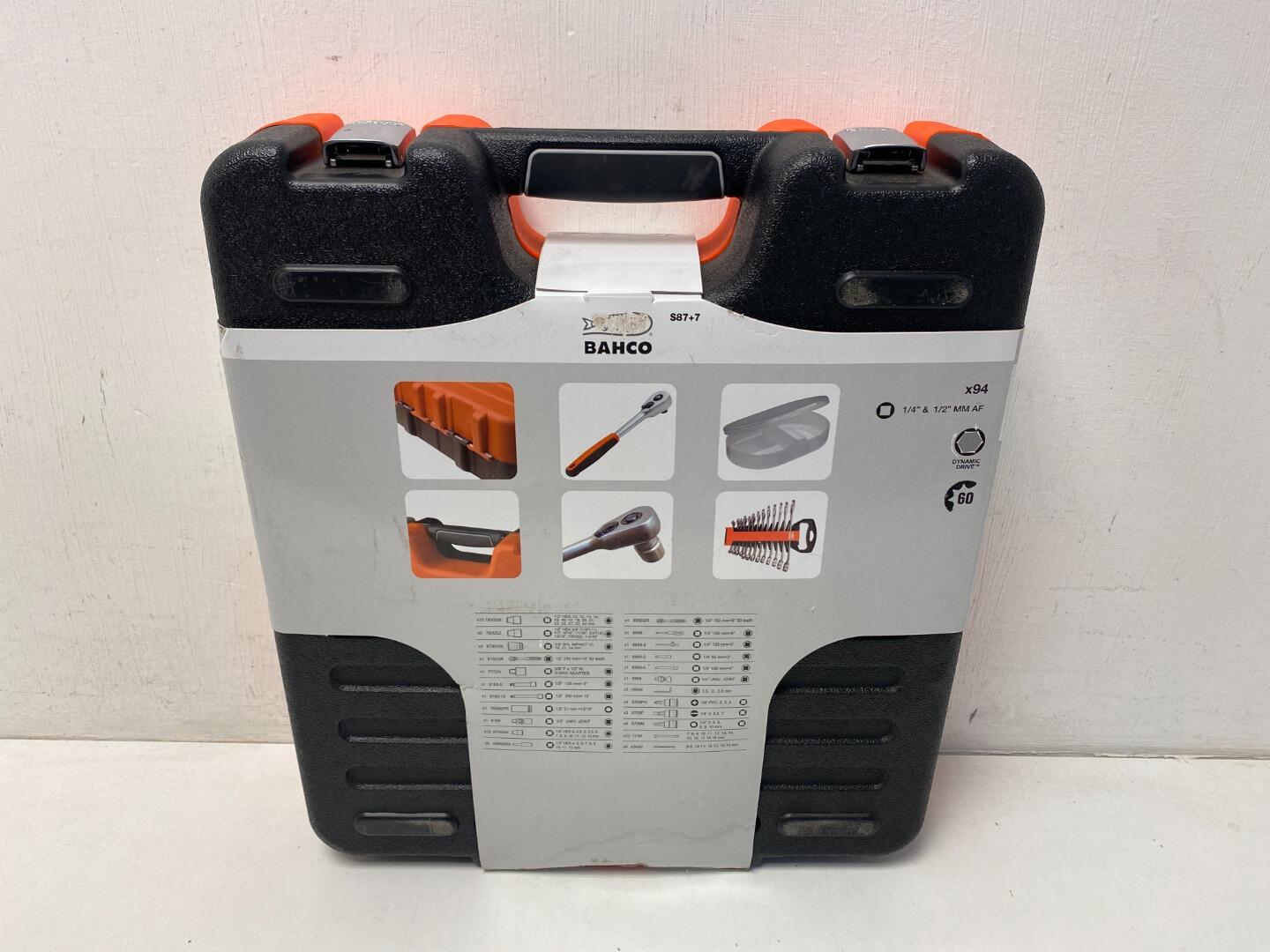 Bahco S87+7 Socket & Spanner Set