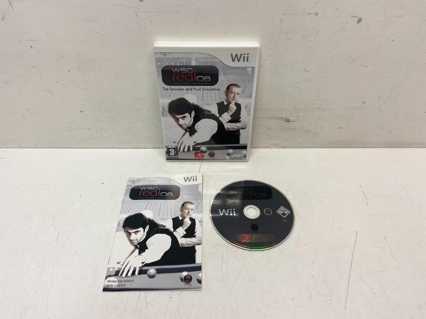 WSC Real 08: World Snooker Championship Nintendo Wii Game