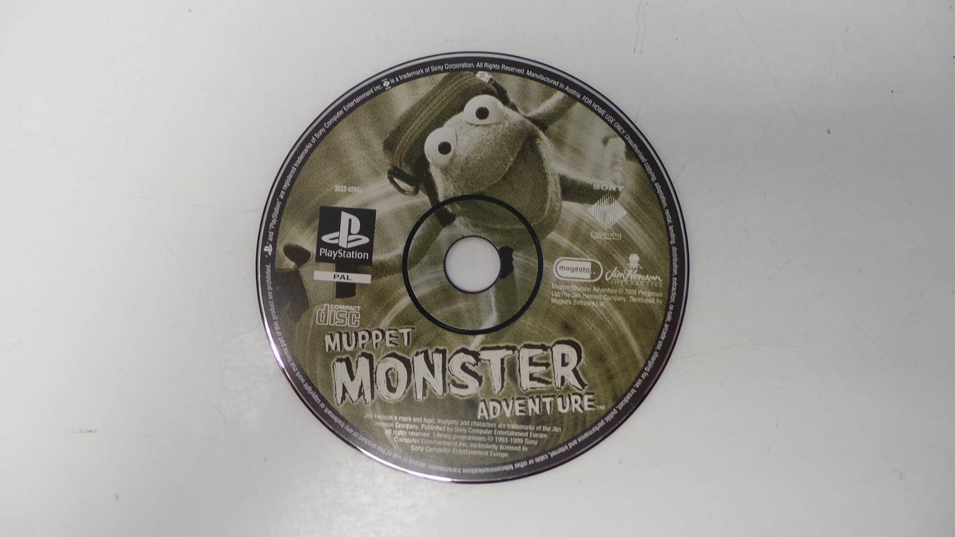 Muppet Monster Adventure PS1 Game