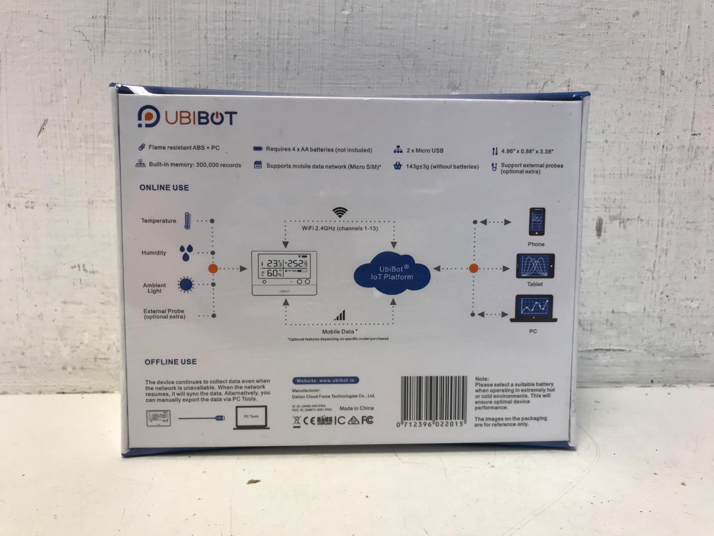 UbiBot WS1 Pro Multi Sensor