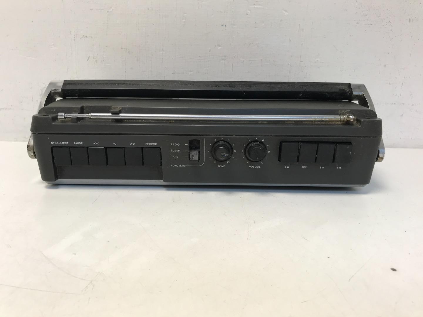 Vintage Ferguson Portable Cassette Player & Radio (read description)