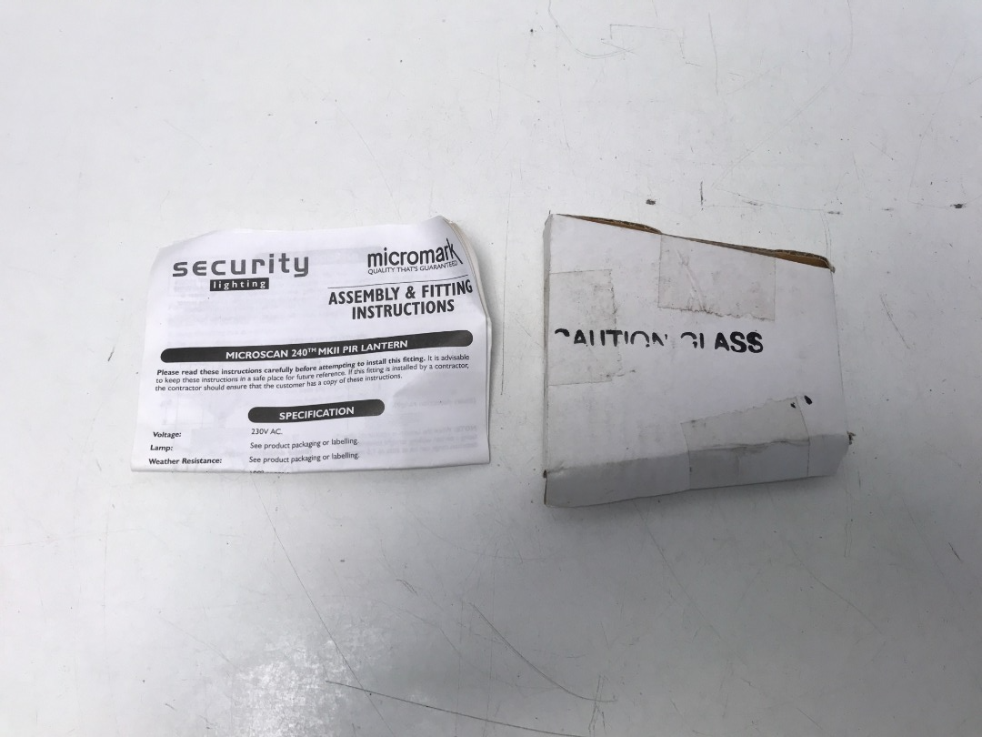 Micromark Brunel 300W with Microscan 240 MKII PIR