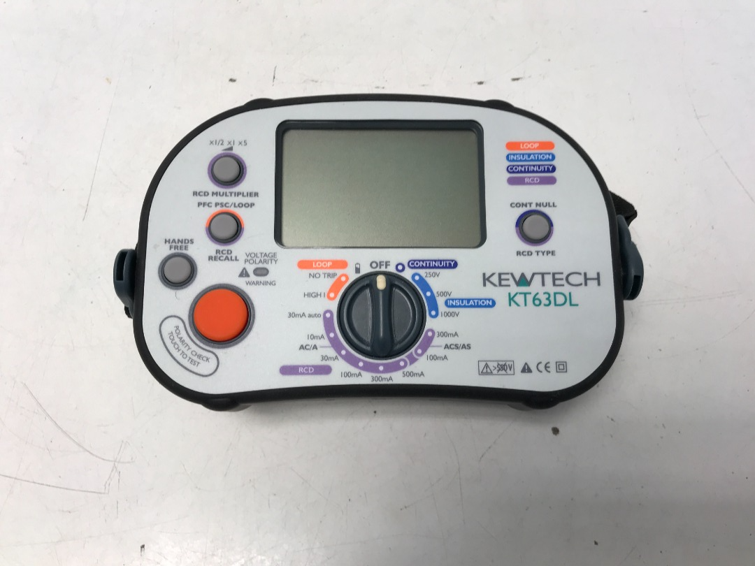 Kewtech KT63DL Multifunction Tester