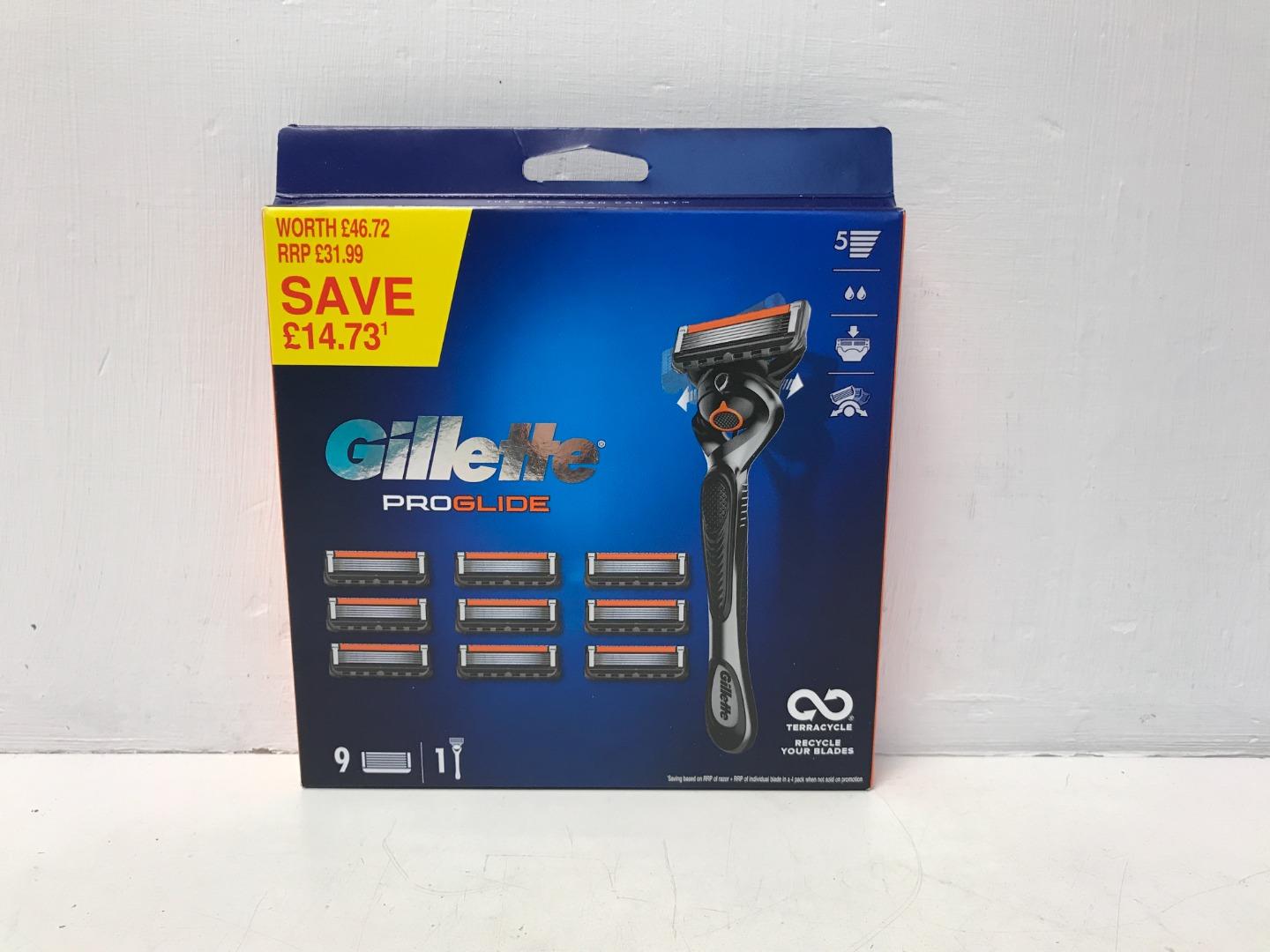 Gillette ProGlide Value Pack - Razor + 9 Razor Blades