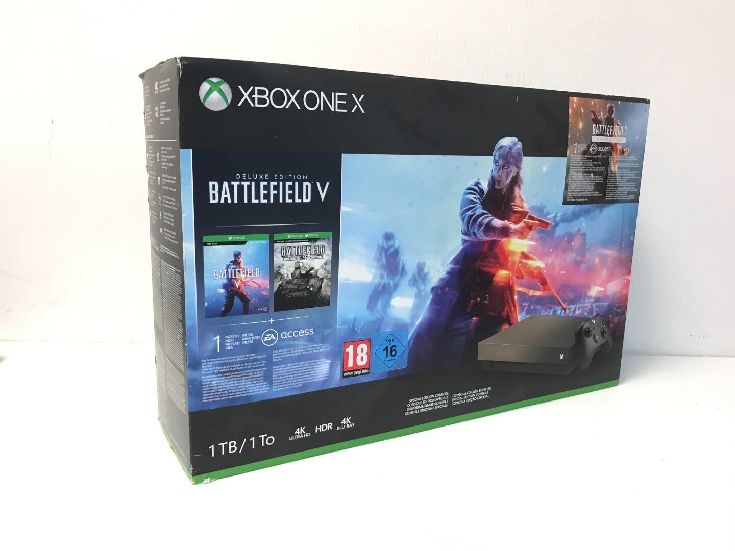 Microsoft Xbox One X 1TB Gold Rush Special Edition Console