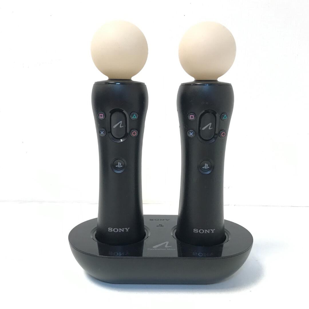 Sony Move Motion Controllers and Charging Dock