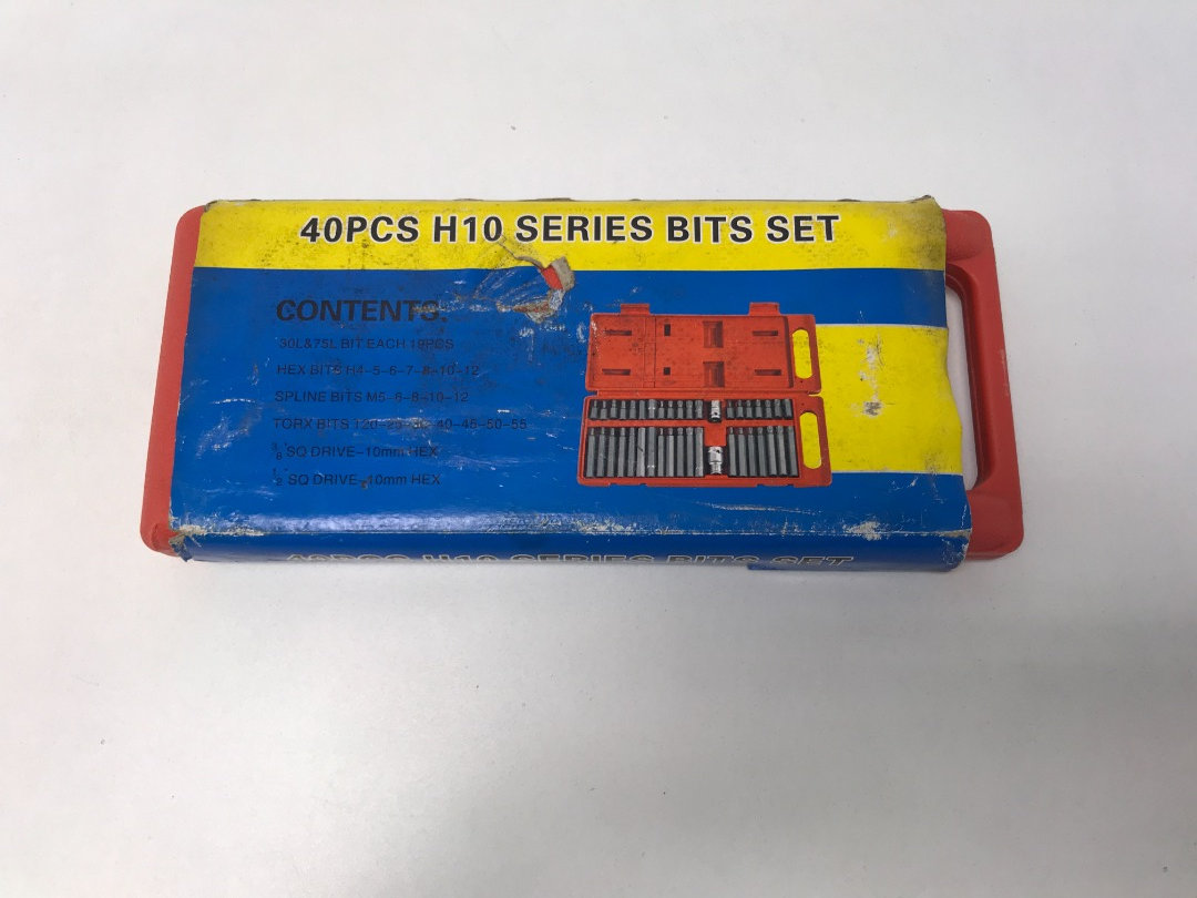 H10 Series 40 Piece Drill Bit Set