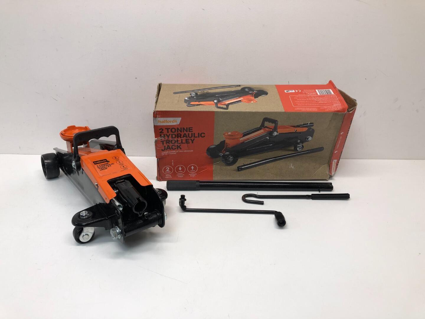Halfords 2 Tonne Hydraulic Trolley jack