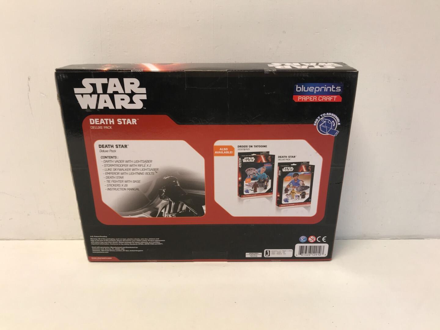 Blueprints Star Wars Death Star Deluxe Pack Paper Craft