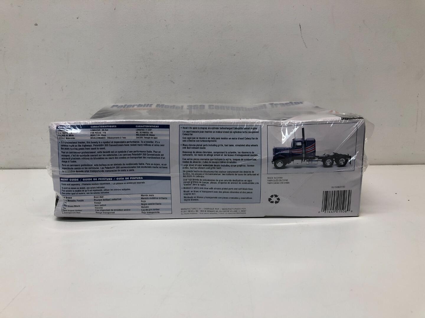 Peterbilt 359 Conventional Truck Tractor (without Trailer) Scale Model ...